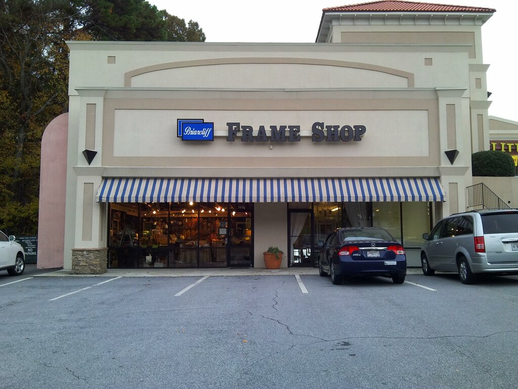 i̇ç mimarlık firmaları Briarcliff Frame Shop, Georgia Eyaleti, foto