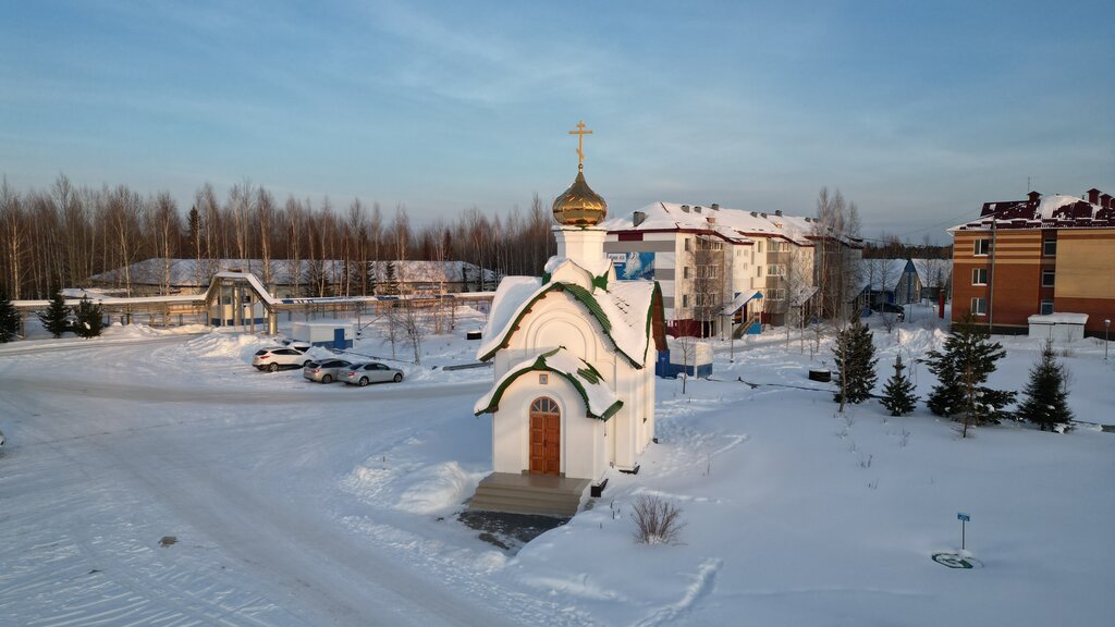 Ortodoks kiliseleri Храм в честь святителя Филофея митрополита Тобольского и Сибирского, Hantı‑Mansi Özerk Okrugu, foto