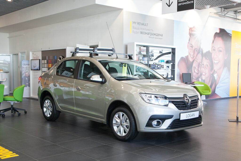 Otomobil satış galerileri Avtomir, Renault, Moskova, foto