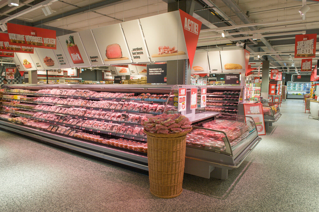 Süpermarket Dirk van den Broek, Dünya, foto