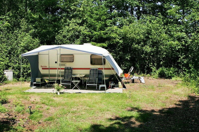 Kamp alanları Kampeerterrein De Toekomst, Gelderland, foto