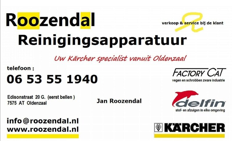 Temizlik şirketleri Reinigingsapparatuur Roozendal, Overijssel, foto