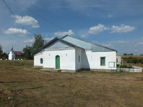 Kültür ocakları Styukhinsky selsky dom kultury, Samarskaya oblastı, foto
