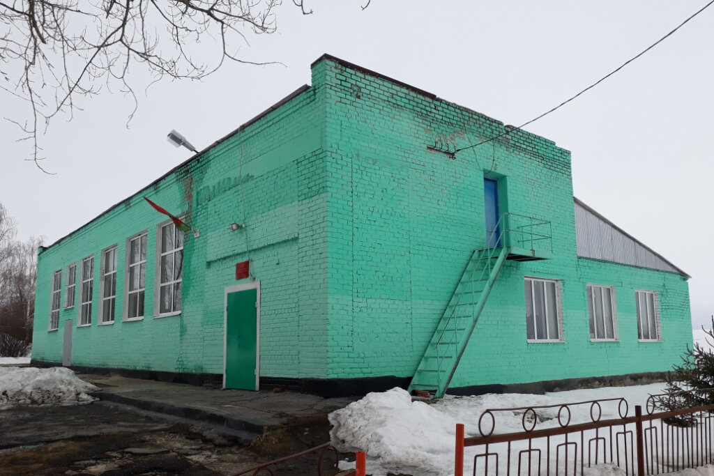 Kültür ocakları Центр культуры и досуга села Нижняя Колыбелька, Lipetskaya oblastı, foto