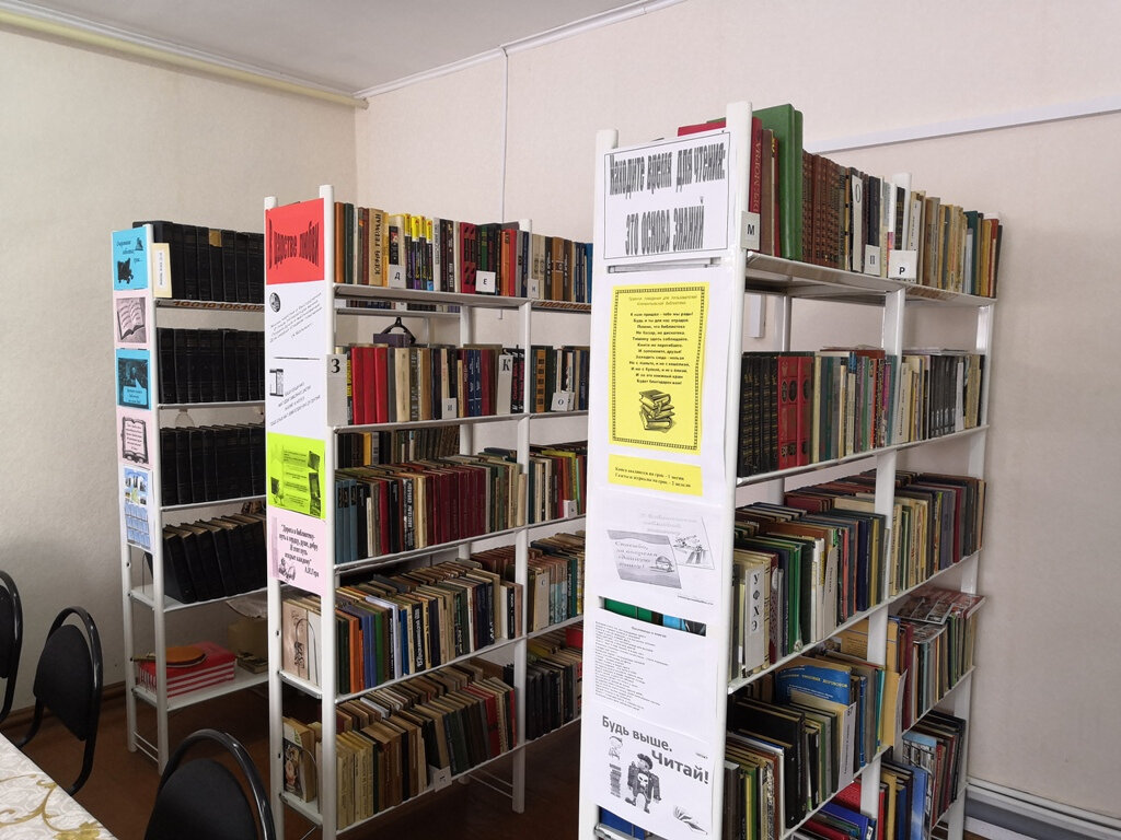 Kütüphaneler Клементьевская сельская библиотека, Yaroslavskaya oblastı, foto