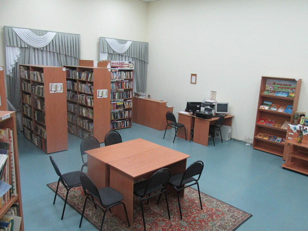 Kütüphaneler Городищенская модельная библиотека, Belgorodskaya oblastı, foto