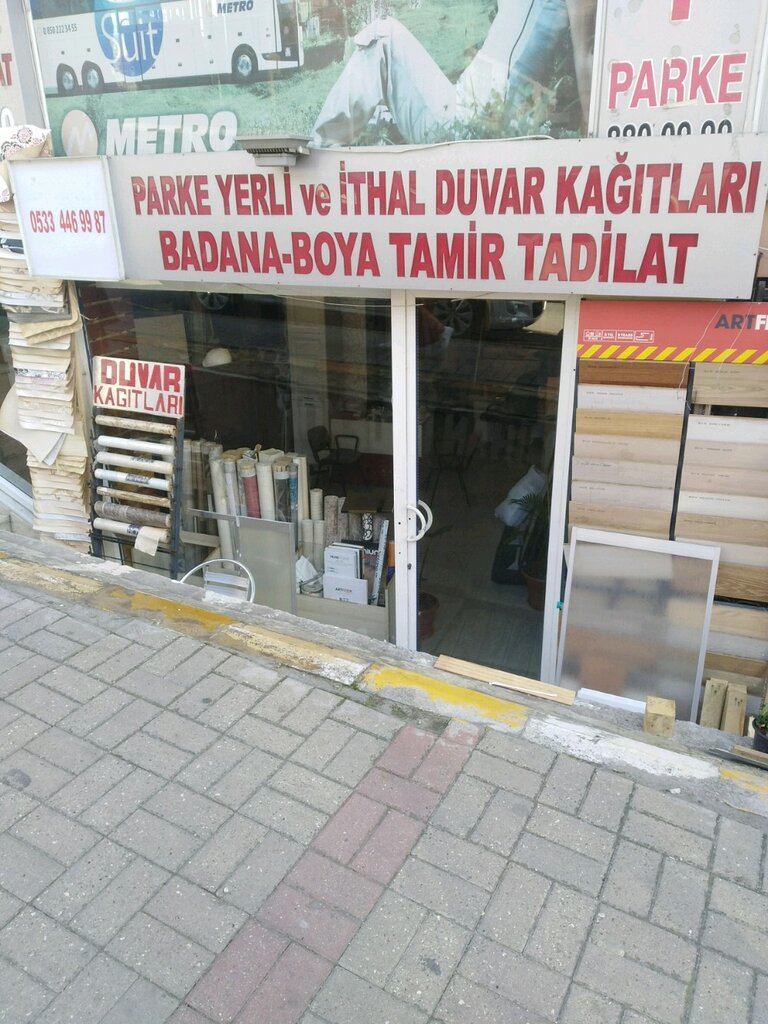 Duvar kağıdı mağazaları Parke Yerli ve İthal Duvar Kağıtları, İstanbul, foto