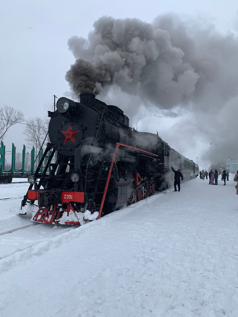 Demiryolu ulaşımı Proyekt Retropoyezd, Moskova, foto