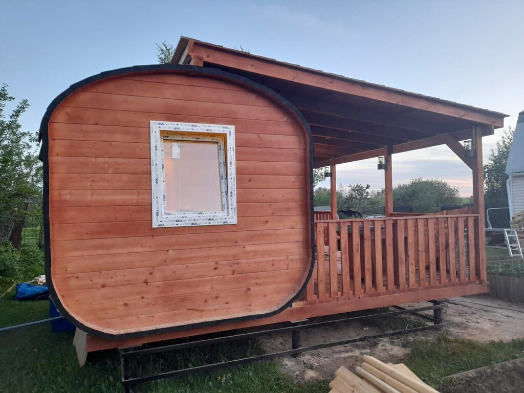 Hamam ve sauna inşaatı ЭкоБани, Puşkino, foto