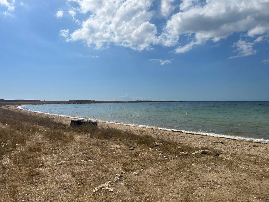 Plaj Длинный пляж, Kırım Cumhuriyeti, foto