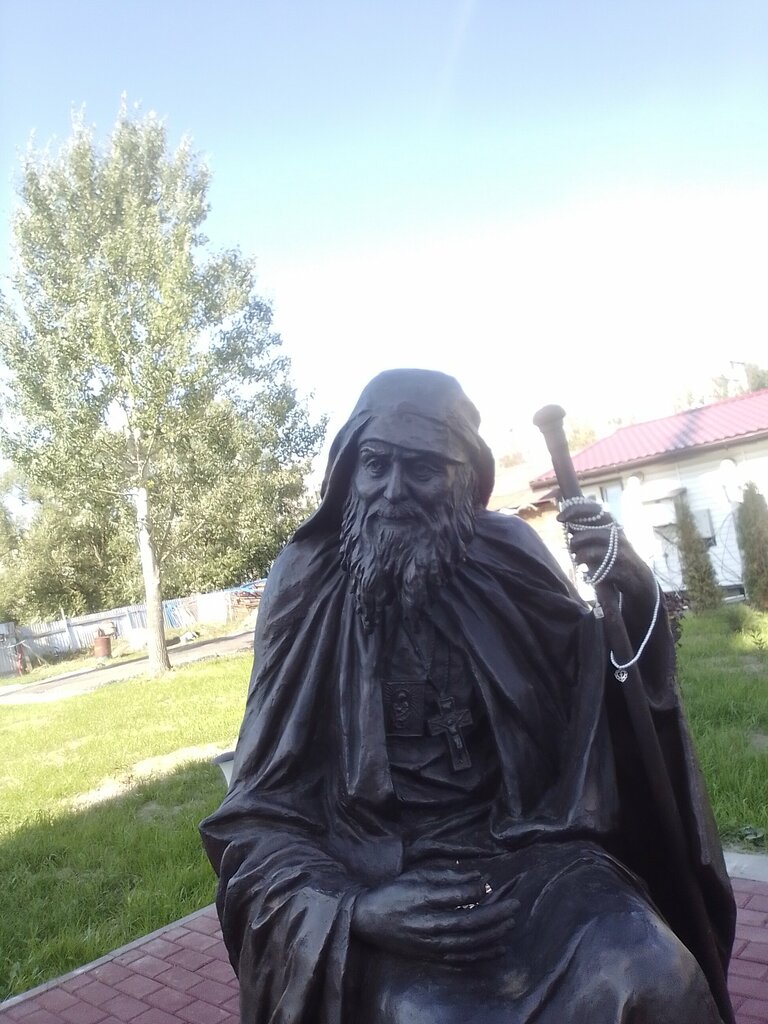 Anıt, heykel Святой преподобный Гавриил (Ургебадзе), Saint‑Petersburg, foto