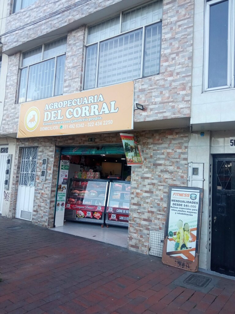 Kasap, şarküteri Agropecuaria del Corral, Bogota, foto