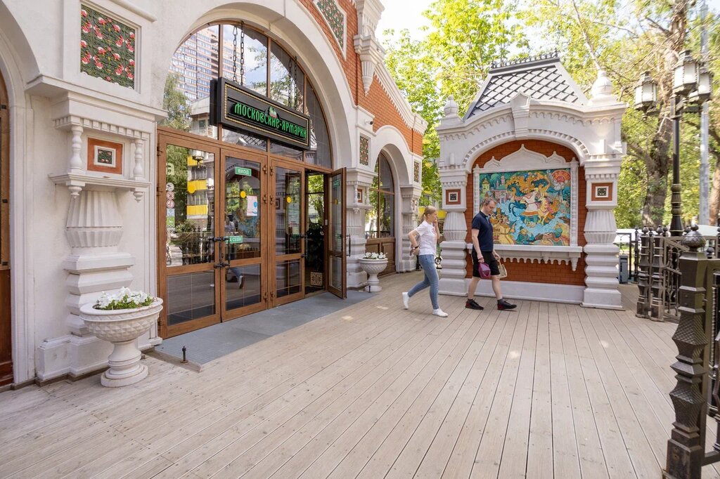 Gıda pazarı Interregional fair, Moskova, foto