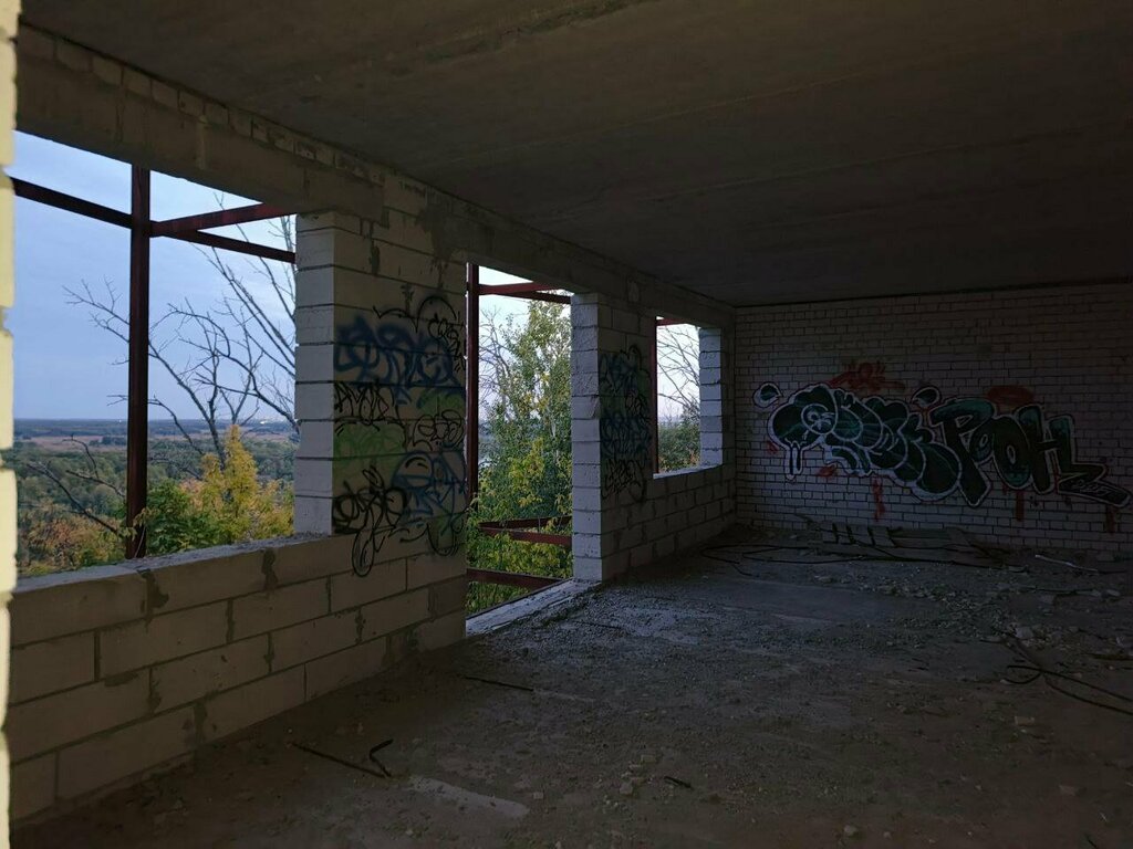 Turistik yerler Заброшенный дом отдыха, Voronejskaya oblastı, foto