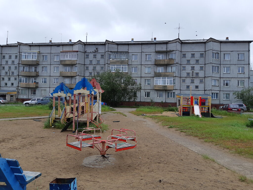 Oyun alanı Playground, Naryan‑Mar, foto