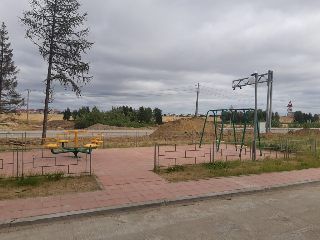 Oyun alanı Playground, Naryan‑Mar, foto