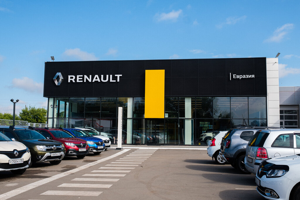 Otomobil satış galerileri Autocenter Eurasia diler Renault, Omsk, foto