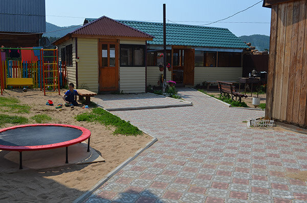Resort oteller, tesisler Gostevoy dom Goryachinsk, Buriatya, foto