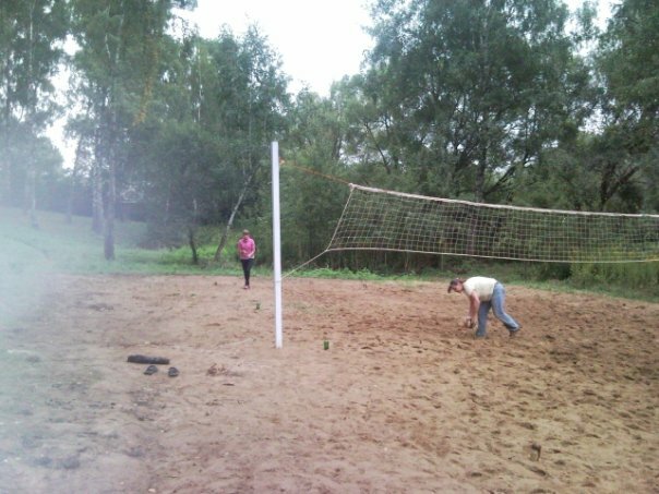 Spor alanı Волейбольная площадка, Domodedovo, foto