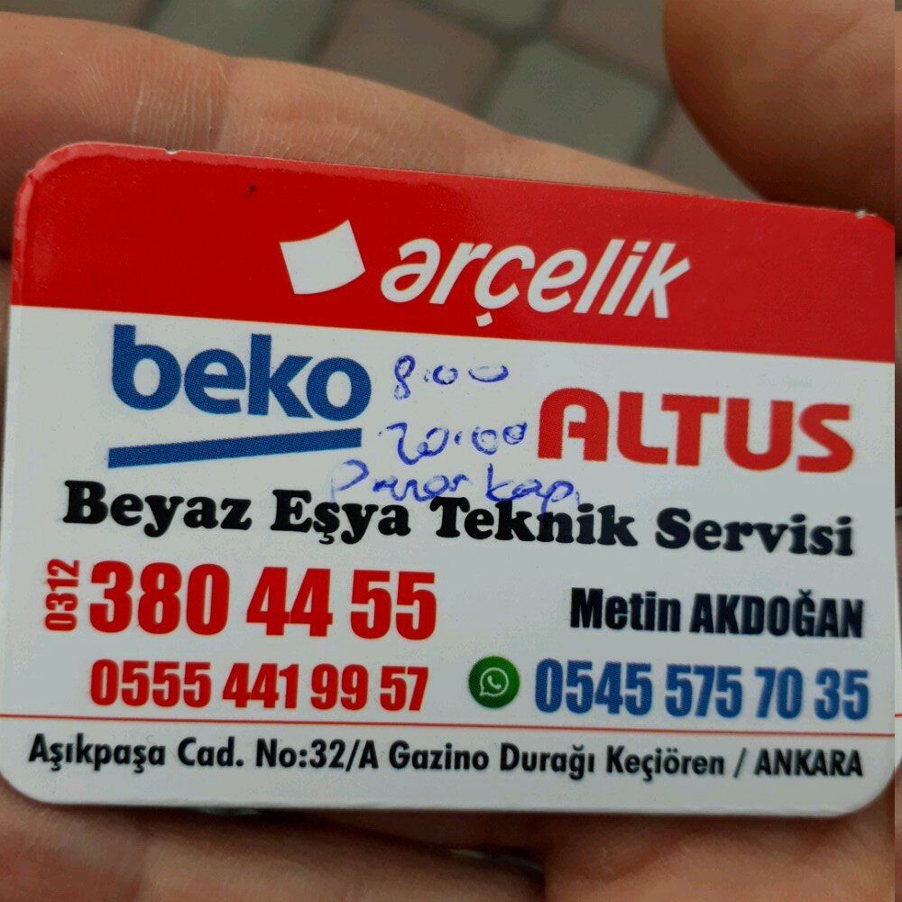 Beyaz eşya servisleri Arçelik - teknik servis, Ankara, foto