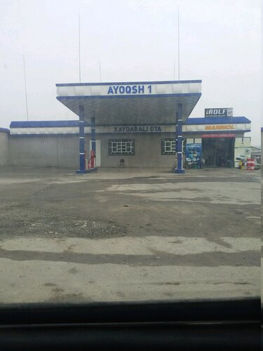Benzin istasyonu Ayoqsh 1, Nemengan, foto