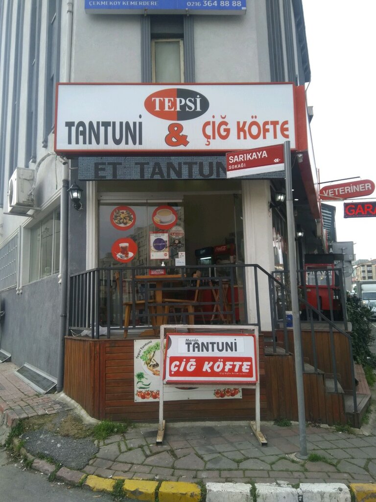 Fast food Tepsi Tantuni & Çiğ Köfte, İstanbul, foto
