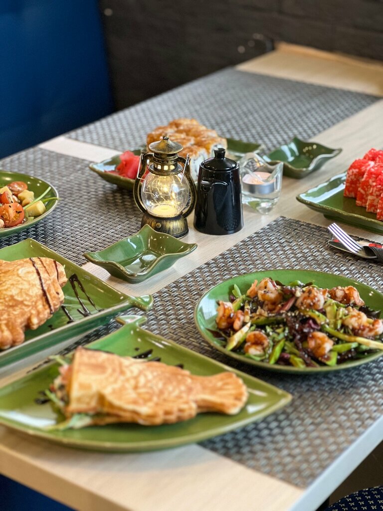 Suşi restoranı Dragon, Ozersk, foto