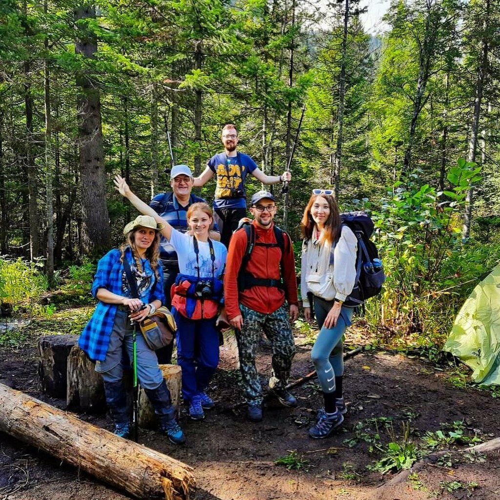 Seyahat kulübü Турклуб Горыныч, Krasnoyarski krayı, foto