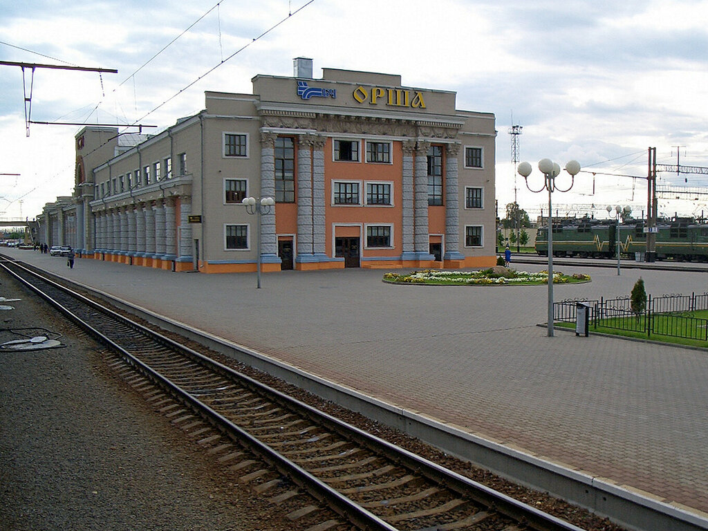 Anıt, heykel К.С. Заслонов, Orsha, foto