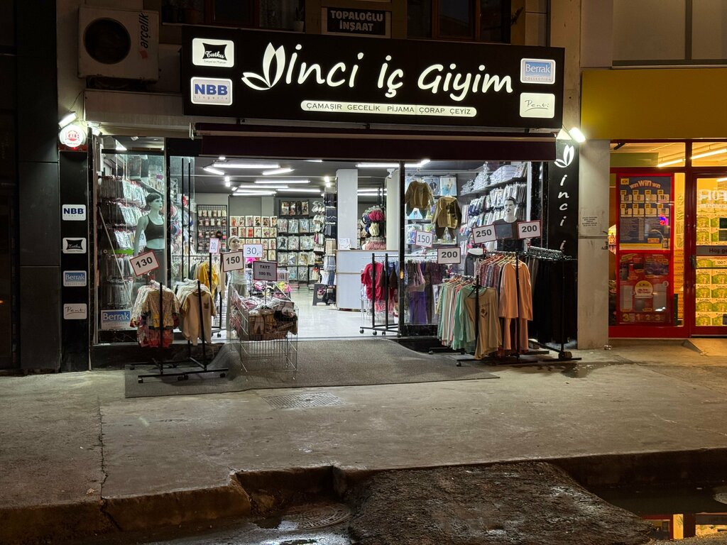 Elektronik eşya mağazaları İnci iç giyim, İstanbul, foto