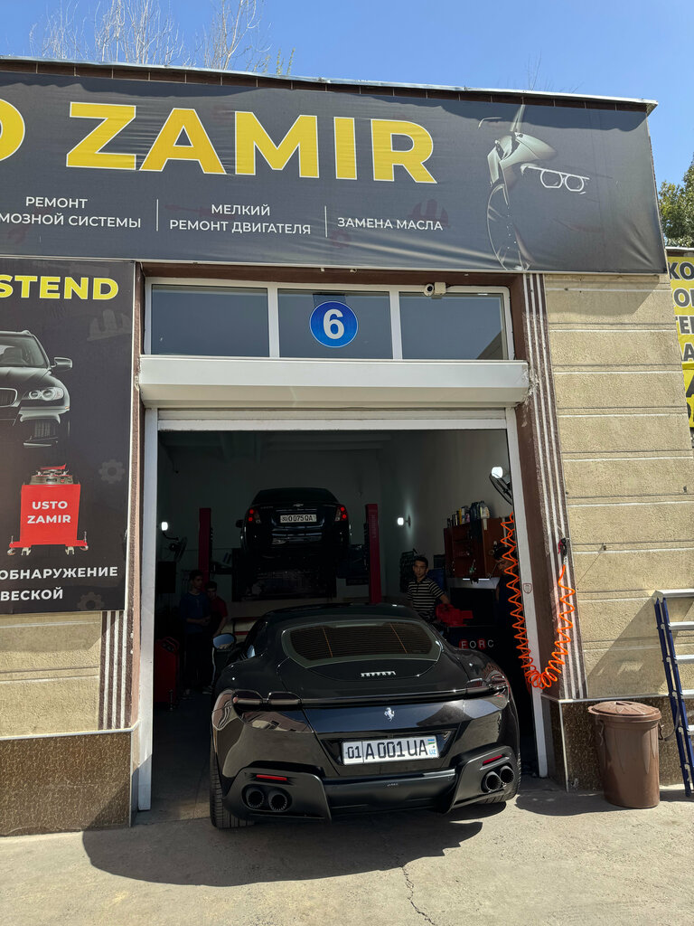 Otomobil servisi Usto Zamir, Semerkant, foto