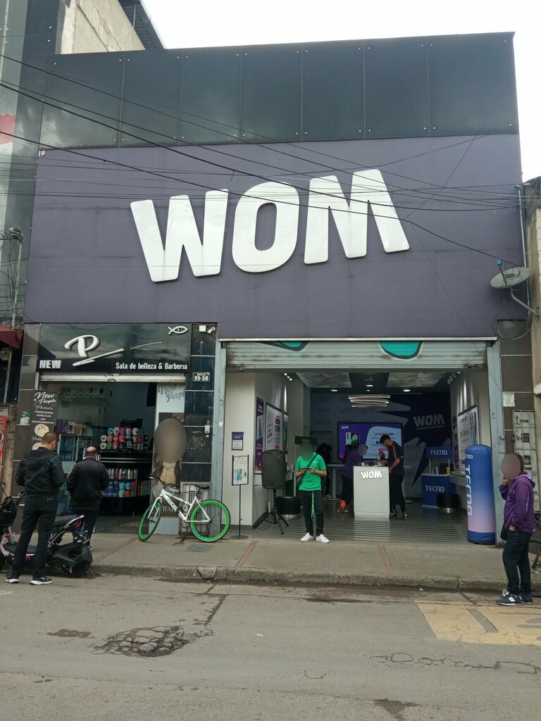 Telefon santralleri Wom Tienda Fontibón, Bogota, foto
