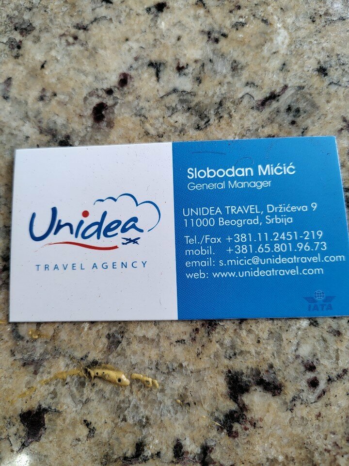Seyahat acenteleri Unidea Travel Agency, Belgrad, foto