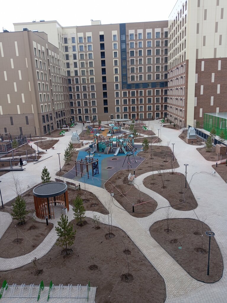 Konut blokları Baimura, Astana, foto