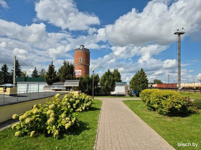 Mühendislik altyapısı Водонапорная башня, Krichev, foto