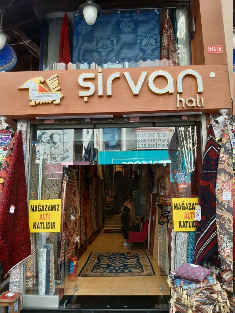 Halı mağazaları Şirvan Halı, İstanbul, foto