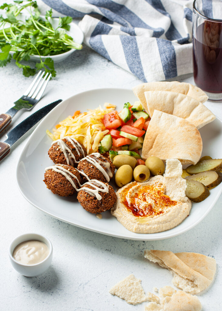 Fast food Falafel Snack, Moskova, foto