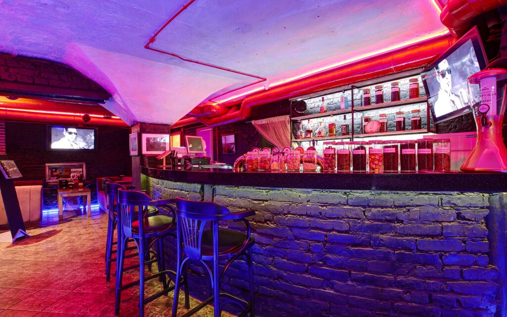 Nargile kafeler BlackStory, Moskova, foto