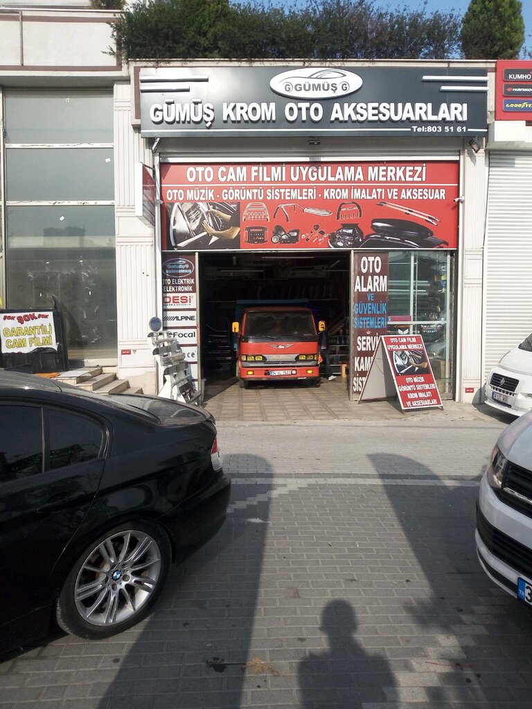 Oto aksesuarları Gümüş Krom, İstanbul, foto