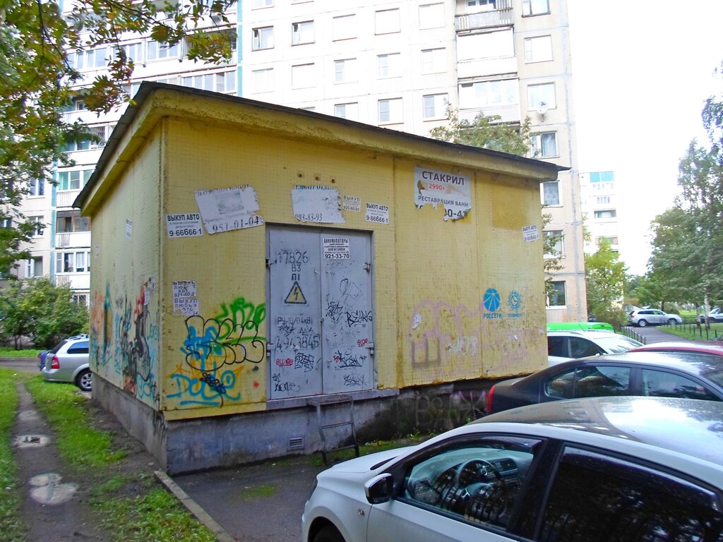 Mühendislik altyapısı Трансформаторная подстанция № 17826, Saint‑Petersburg, foto