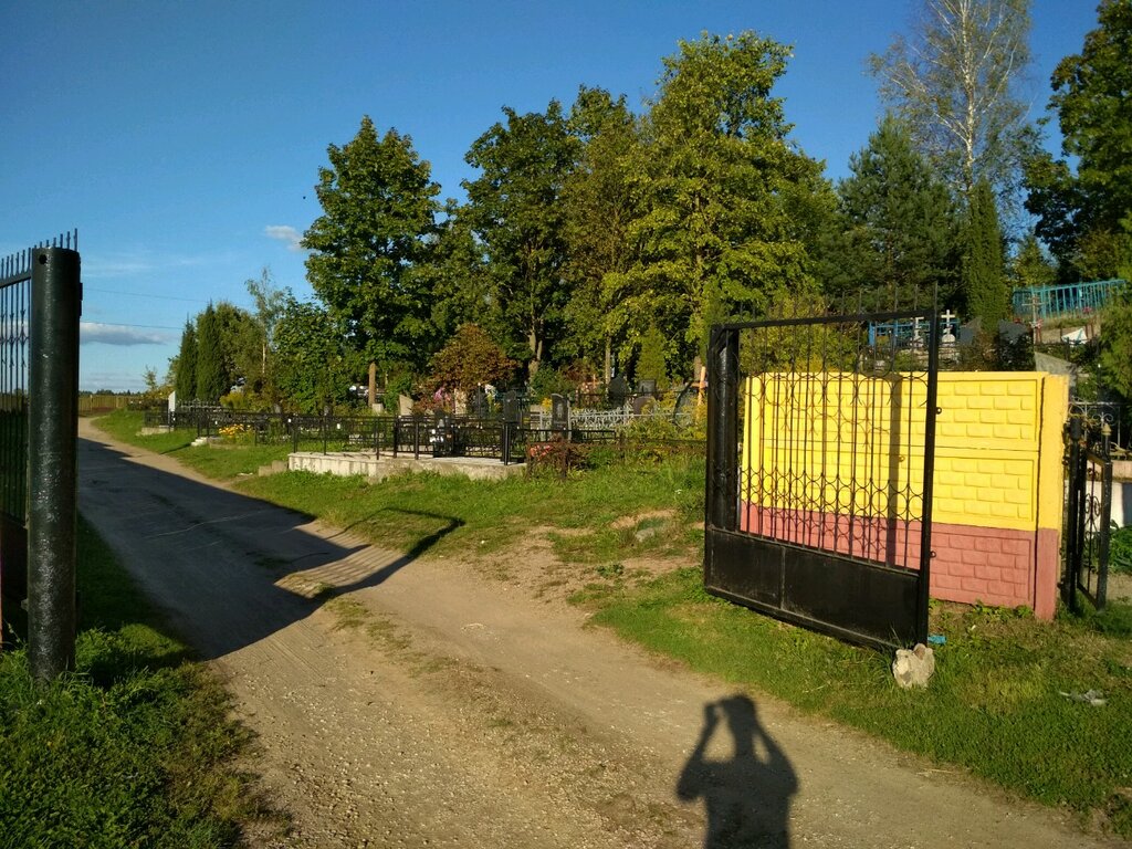 Mezarlıklar mohilki Bilieva, Vitebsk, foto
