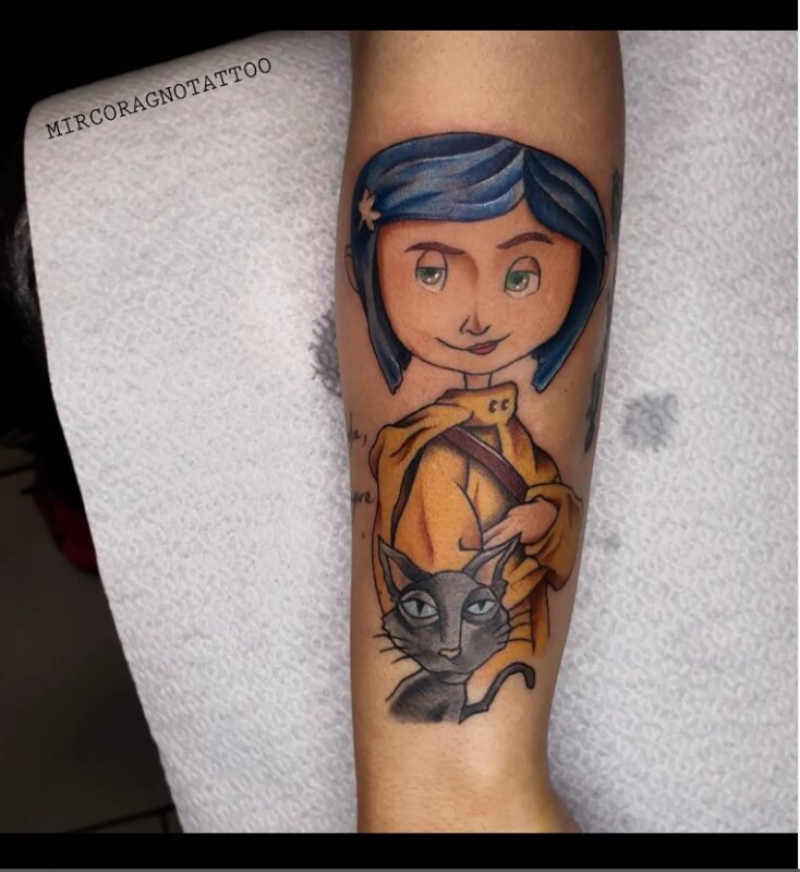 Dövmeciler Mirco Ragno Tattoo, Siena, foto