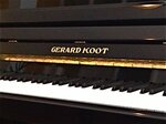 Pianohandel Koot (Zijlweg No:57), müzik enstrumanların tamiri