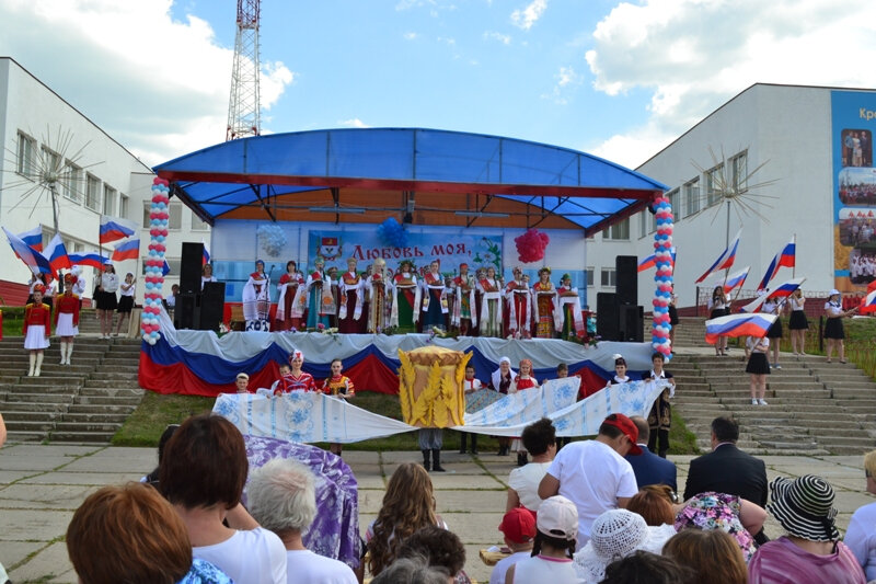 Kültür ocakları Krasnoarmeysky rayonny Dom kultury, Samarskaya oblastı, foto