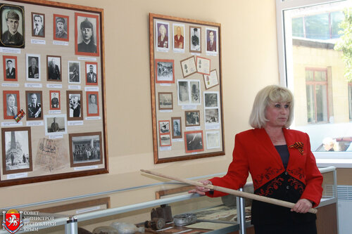Müzeler ve sanat galerileri Музей боевой славы посёлка Николаевки, Kırım Cumhuriyeti, foto