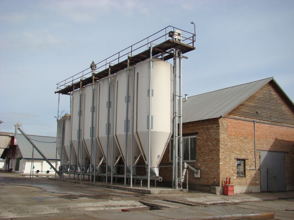 Silo Atamanovskoye Khlebopriyemnoye predpriyatiye, Krasnoyarski krayı, foto