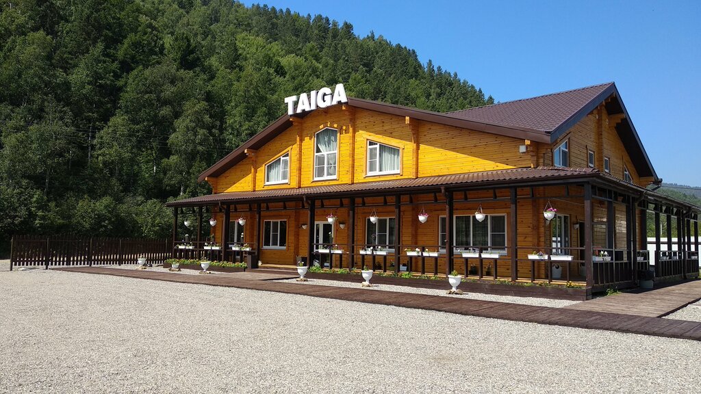 Otel Taiga, İrkutskaya oblastı, foto