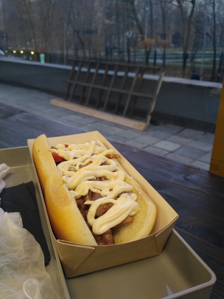 Fast food Brooklyn fox, cheesesteak bar, Moskova, foto