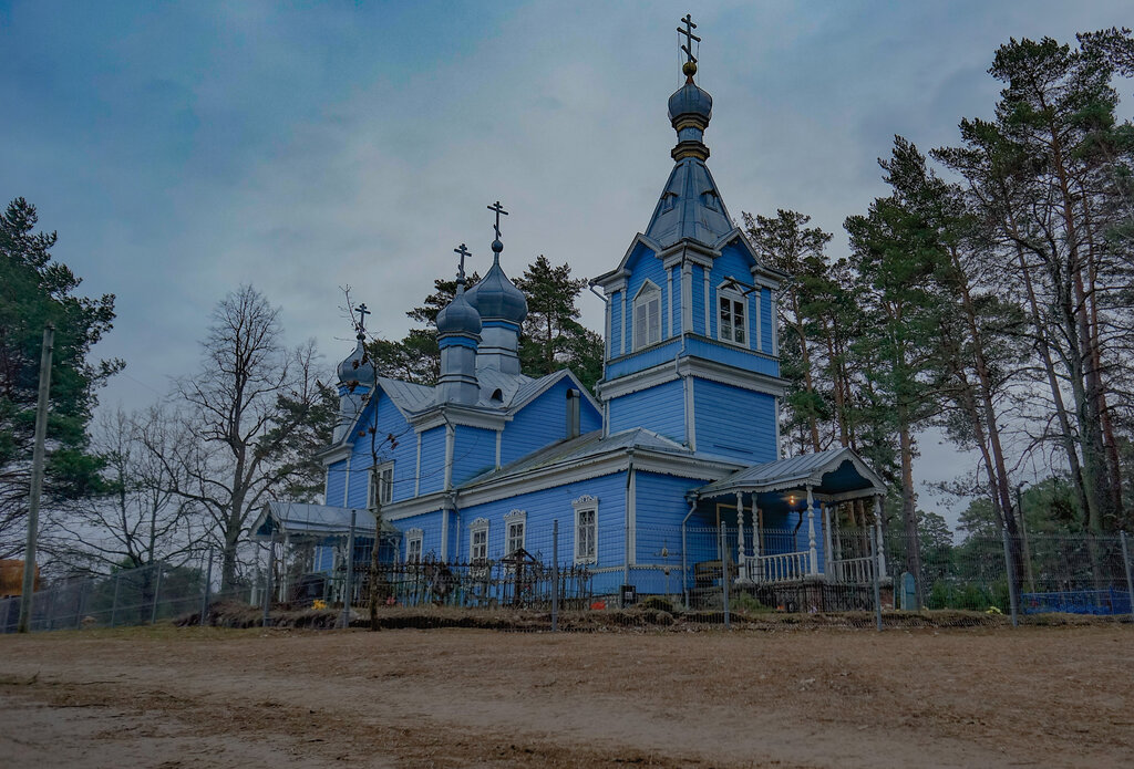 Ortodoks kiliseleri Церковь Покрова Пресвятой Богородицы, Pskovskaya oblastı, foto