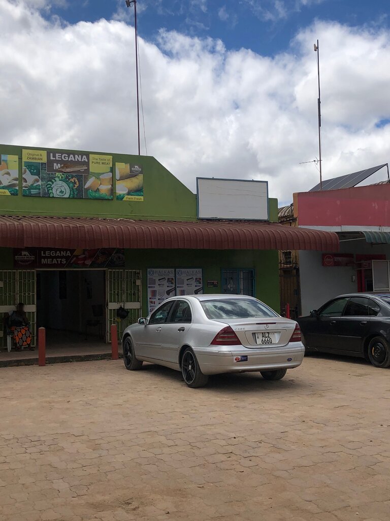 Kasap, şarküteri Legana Meats Butchery, Lusaka, foto